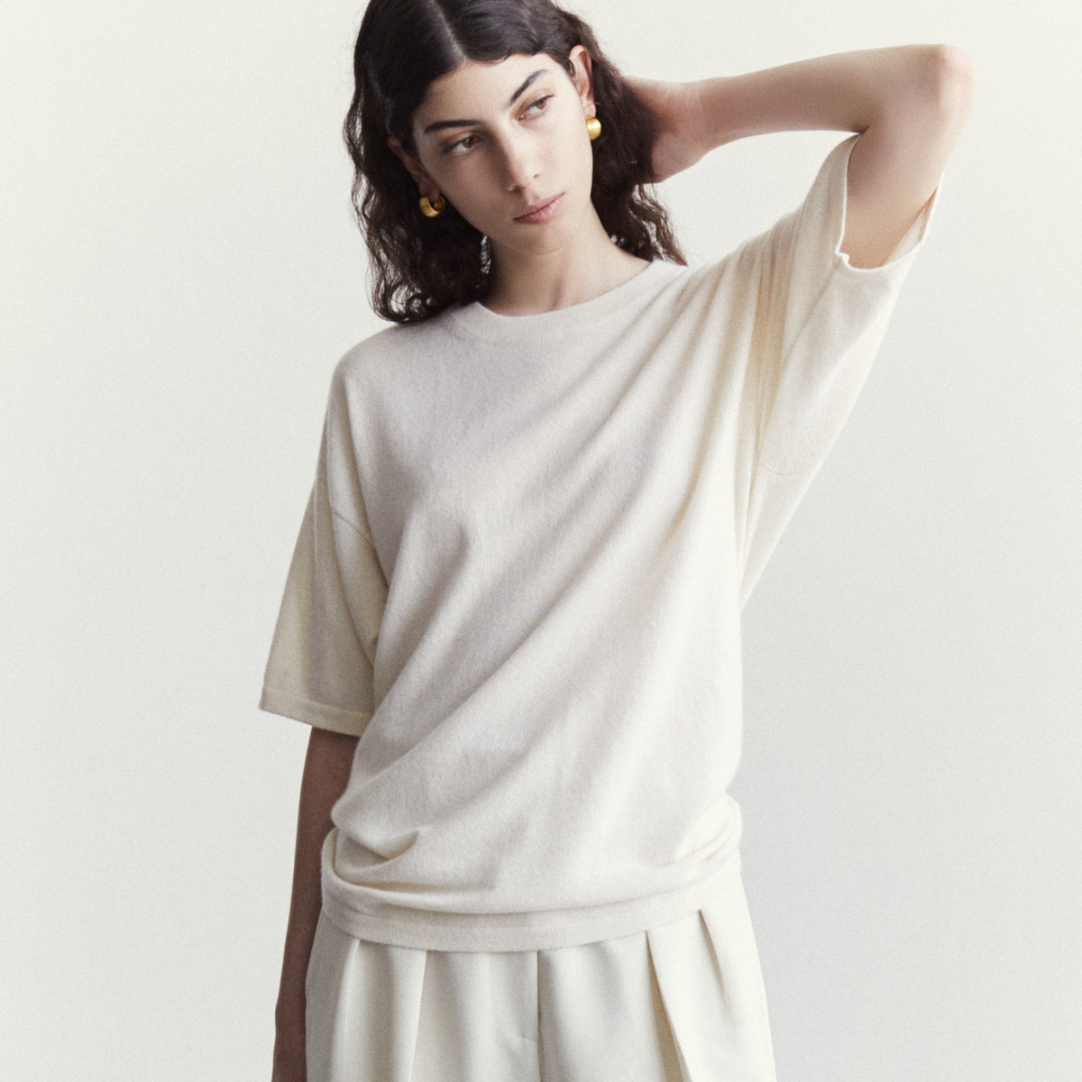 Arlit Sweater in Cashmere - Aléo Studio